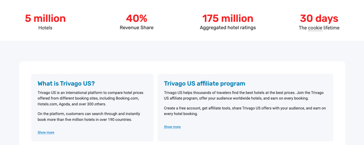 Trivago Affiliate Program Review | An In-Depth Guide